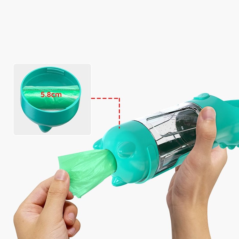 Dog Feeding Bowl, Food Box & Poop Bag Storage – Qeepin