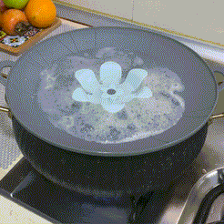 LidLock - Silicone Spill-Proof Pot Cover, Spill Stopper Lid Cover For ...