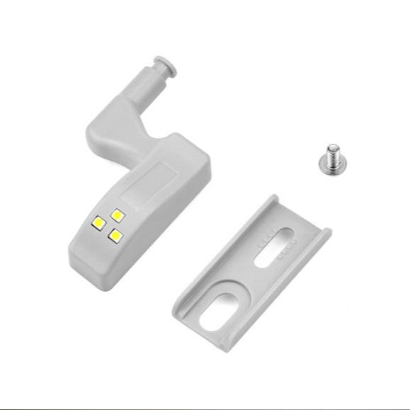 LED Cabinet Hinge Sensor Light - Automatic Hinge-Mounted Light for ...
