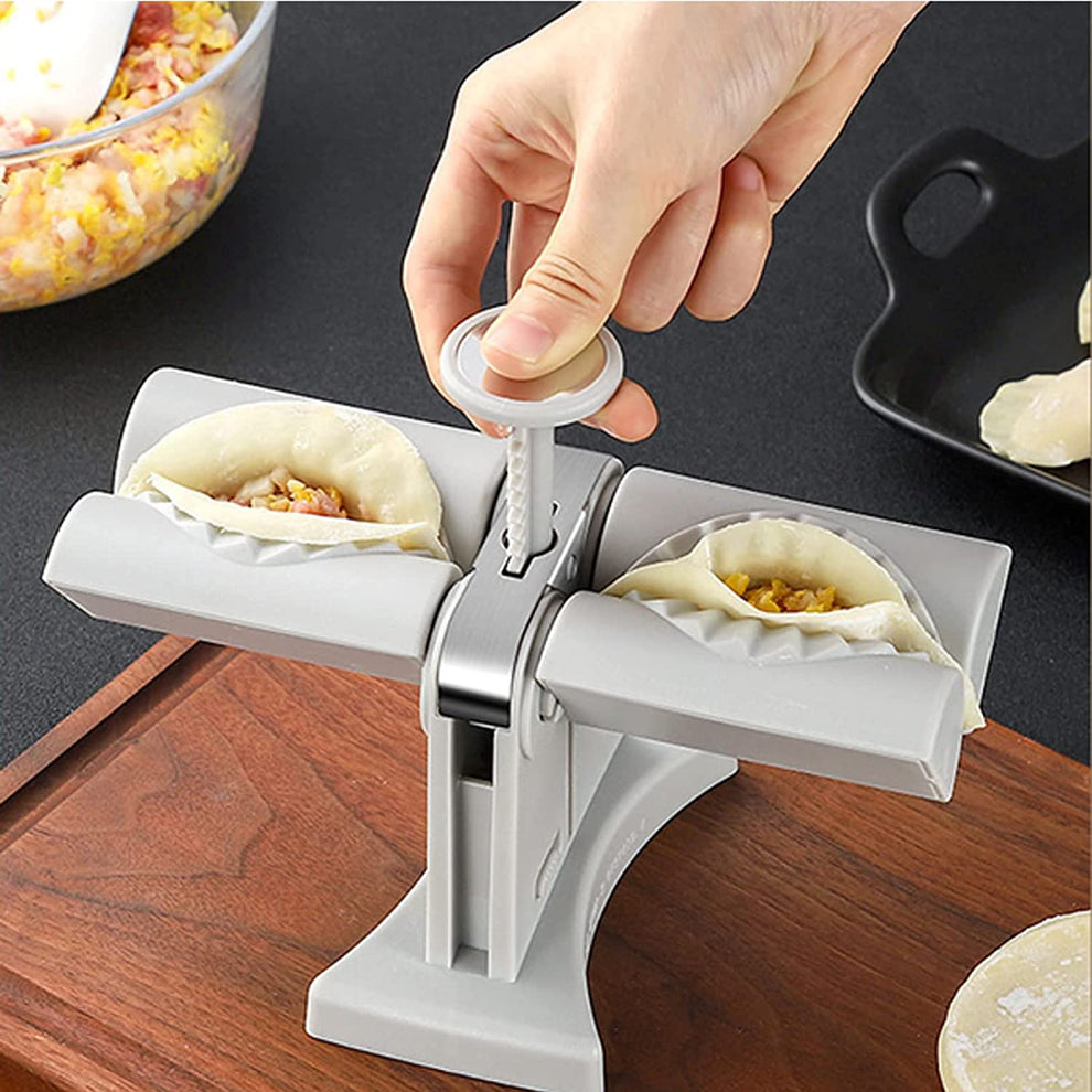 Double Head Dumpling Mold - Fast and Convenient Manual Press Dumpling ...