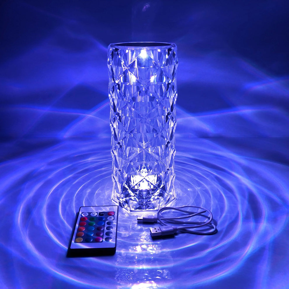 LED Crystal Lamp Touch & Remote Control Design – Qeepin
